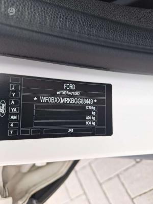 Balts Ford EcoSport 2016 Tauragė, ar dzinēja tilpumu 1.00 L un nobraukumu 130 tūkst. km par 4700 €, foto 20 vietnē AUTOMOTO.COM.LV