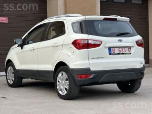 White Ford EcoSport 2017 in Ogre, with an engine capacity of 1.40 L and mileage of 77 thousand km for 7799 €, photo 6 on AUTOMOTO.COM.LV