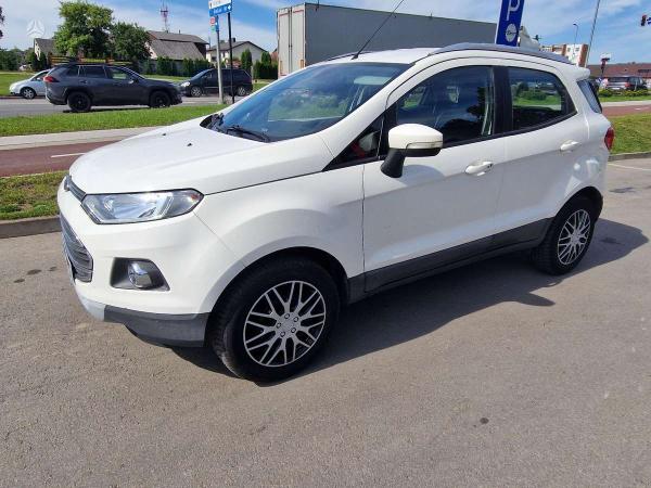 Balts Ford EcoSport 2017 Tauragė, ar dzinēja tilpumu 1.50 L un nobraukumu 212 tūkst. km par 4650 €, foto 1 vietnē AUTOMOTO.COM.LV