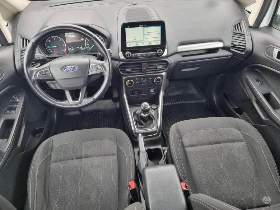 Balts Ford EcoSport 2018 Šauļi, ar dzinēja tilpumu 1.50 L un nobraukumu 218 tūkst. km par 8900 €, foto 19 vietnē AUTOMOTO.COM.LV