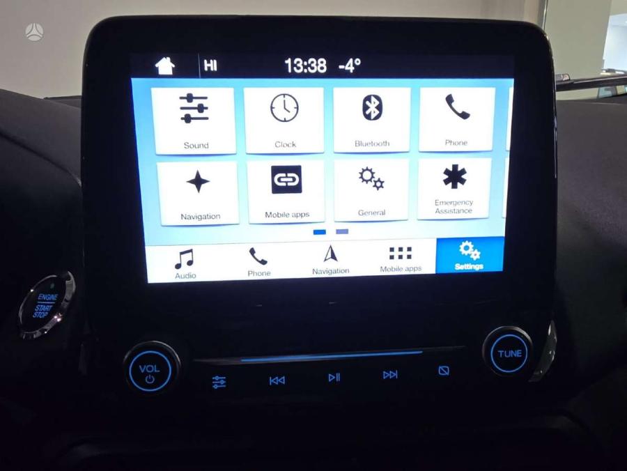 Белый Форд Экоспорт 2018 в Шяуляй, объемом двигателя 1.00 л и пробегом 172 тыс. км за 7950 €, фото 13 на AUTOMOTO.COM.LV