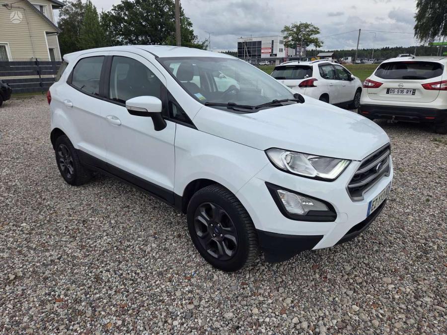 White Ford EcoSport 2018 in Taurage, with an engine capacity of 1.00 L and mileage of 163 thousand km for 5100 €, photo 1 on AUTOMOTO.COM.LV