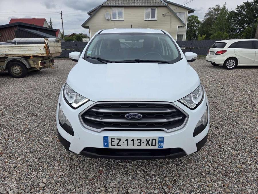 White Ford EcoSport 2018 in Taurage, with an engine capacity of 1.00 L and mileage of 163 thousand km for 5100 €, photo 3 on AUTOMOTO.COM.LV