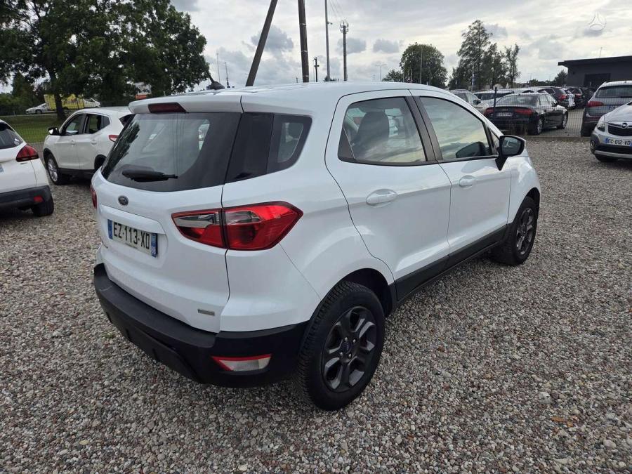 White Ford EcoSport 2018 in Taurage, with an engine capacity of 1.00 L and mileage of 163 thousand km for 5100 €, photo 8 on AUTOMOTO.COM.LV