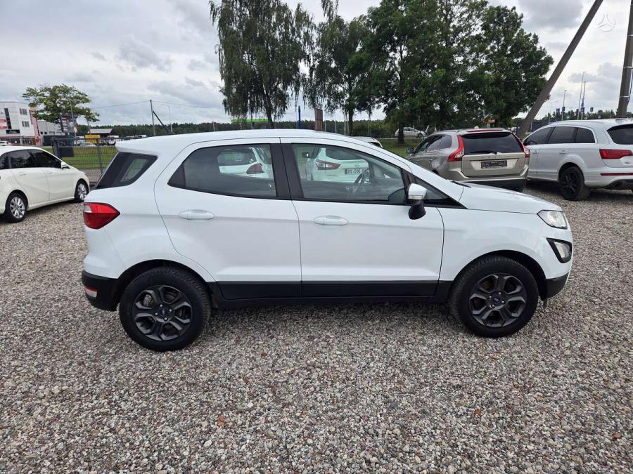 White Ford EcoSport 2018 in Taurage, with an engine capacity of 1.00 L and mileage of 163 thousand km for 5100 €, photo 9 on AUTOMOTO.COM.LV