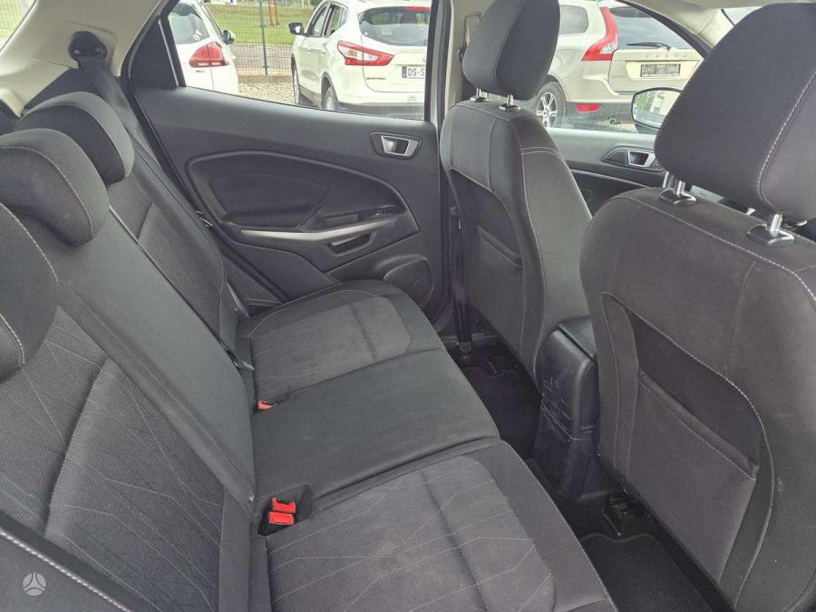 White Ford EcoSport 2018 in Taurage, with an engine capacity of 1.00 L and mileage of 163 thousand km for 5100 €, photo 13 on AUTOMOTO.COM.LV