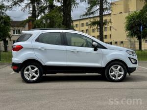 White Ford EcoSport 2019 in Riga, with an engine capacity of 1.00 L and mileage of 93 thousand km for 8900 €, photo 6 on AUTOMOTO.COM.LV