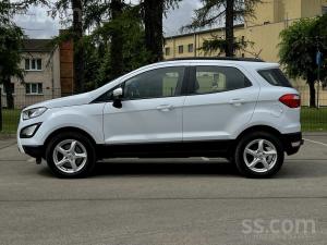 White Ford EcoSport 2019 in Riga, with an engine capacity of 1.00 L and mileage of 93 thousand km for 8900 €, photo 7 on AUTOMOTO.COM.LV