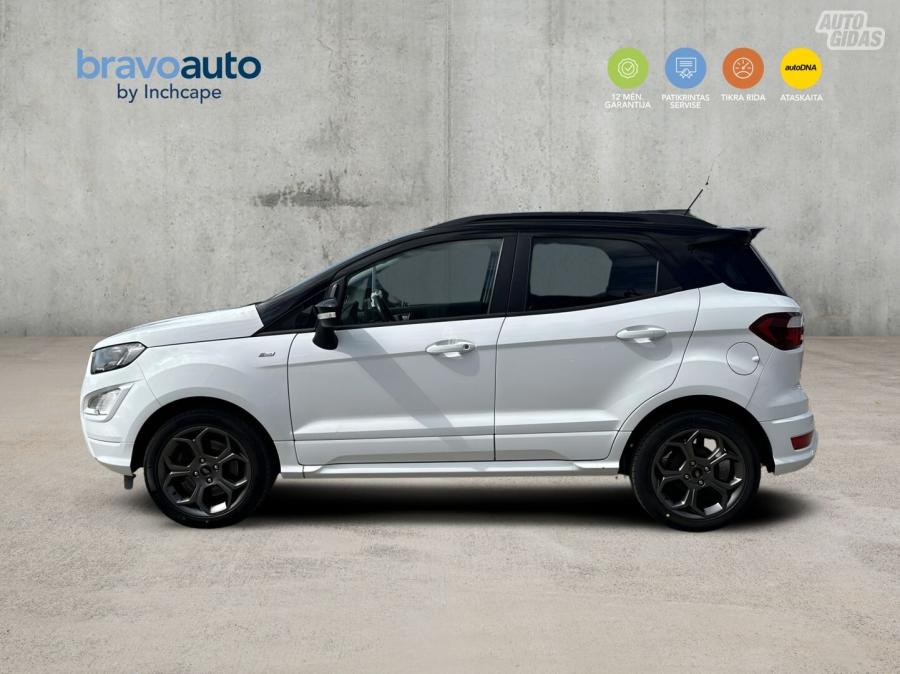 White Ford EcoSport 2019 in Kaunas, with an engine capacity of 1.00 L and mileage of 117 thousand km for 12974 €, photo 3 on AUTOMOTO.COM.LV