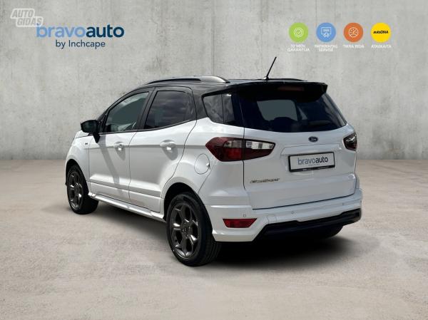 White Ford EcoSport 2019 in Kaunas, with an engine capacity of 1.00 L and mileage of 117 thousand km for 13972 €, photo 3 on AUTOMOTO.COM.LV