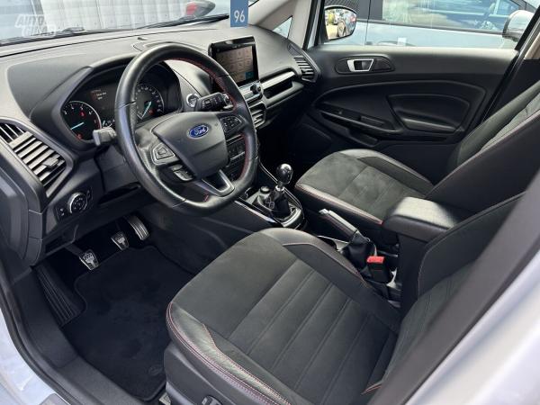 White Ford EcoSport 2019 in Kaunas, with an engine capacity of 1.00 L and mileage of 117 thousand km for 13972 €, photo 9 on AUTOMOTO.COM.LV