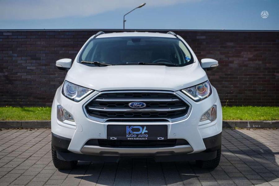 White Ford EcoSport 2019 in Marijampole, with an engine capacity of 1.00 L and mileage of 45 thousand km for 11550 €, photo 4 on AUTOMOTO.COM.LV