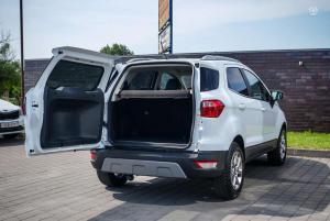 White Ford EcoSport 2019 in Marijampole, with an engine capacity of 1.00 L and mileage of 45 thousand km for 11550 €, photo 15 on AUTOMOTO.COM.LV