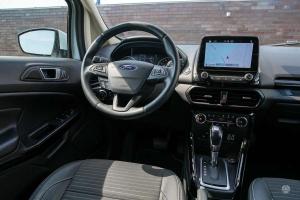 White Ford EcoSport 2019 in Marijampole, with an engine capacity of 1.00 L and mileage of 45 thousand km for 11550 €, photo 18 on AUTOMOTO.COM.LV
