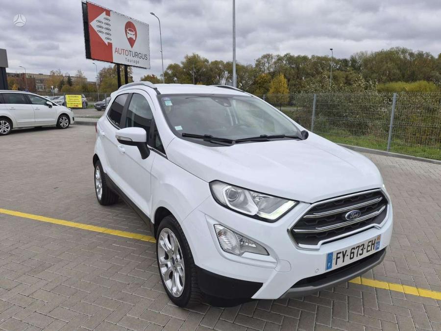 Balts Ford EcoSport 2021 Tauragė, ar dzinēja tilpumu 1.00 L un nobraukumu 143 tūkst. km par 5900 €, foto 3 vietnē AUTOMOTO.COM.LV