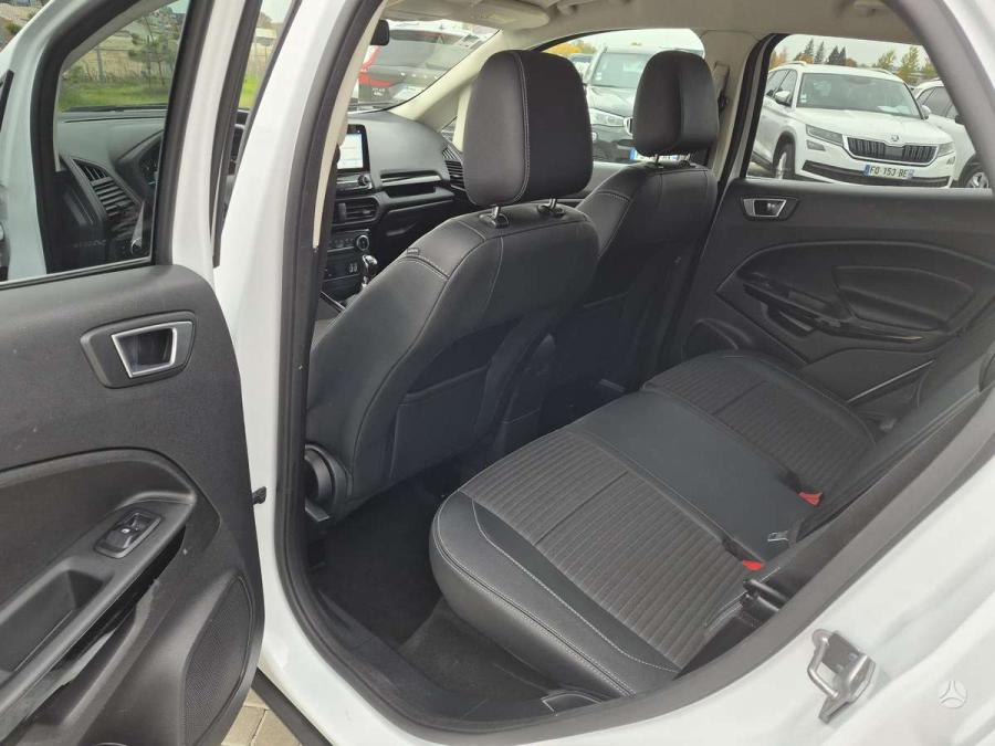 Balts Ford EcoSport 2021 Tauragė, ar dzinēja tilpumu 1.00 L un nobraukumu 143 tūkst. km par 5900 €, foto 19 vietnē AUTOMOTO.COM.LV