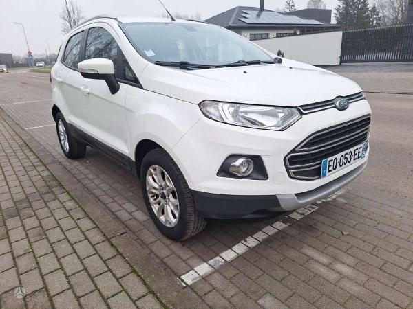 White Ford EcoSport 2017 in Taurage, with an engine capacity of 1.00 L and mileage of 142 thousand km for 4900 €, photo 2 on AUTOMOTO.COM.LV