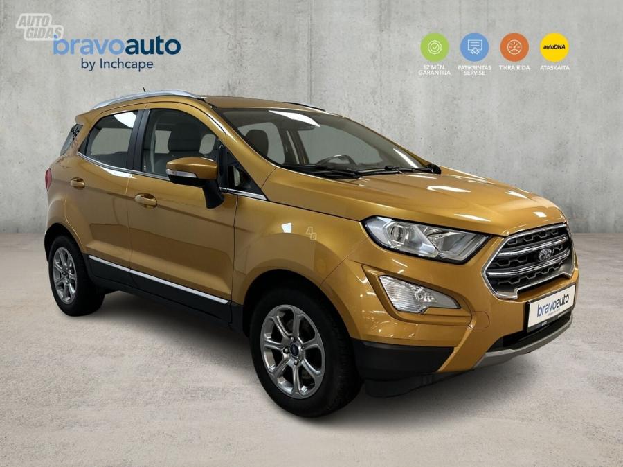 Dzeltens Ford EcoSport 2020 Viļņa, ar dzinēja tilpumu 1.00 L un nobraukumu 64 tūkst. km par 13500 €, foto 6 vietnē AUTOMOTO.COM.LV