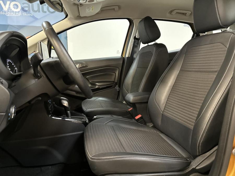 Dzeltens Ford EcoSport 2020 Viļņa, ar dzinēja tilpumu 1.00 L un nobraukumu 64 tūkst. km par 13500 €, foto 9 vietnē AUTOMOTO.COM.LV