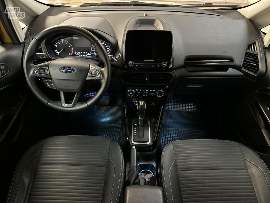 Dzeltens Ford EcoSport 2020 Viļņa, ar dzinēja tilpumu 1.00 L un nobraukumu 64 tūkst. km par 13500 €, foto 13 vietnē AUTOMOTO.COM.LV