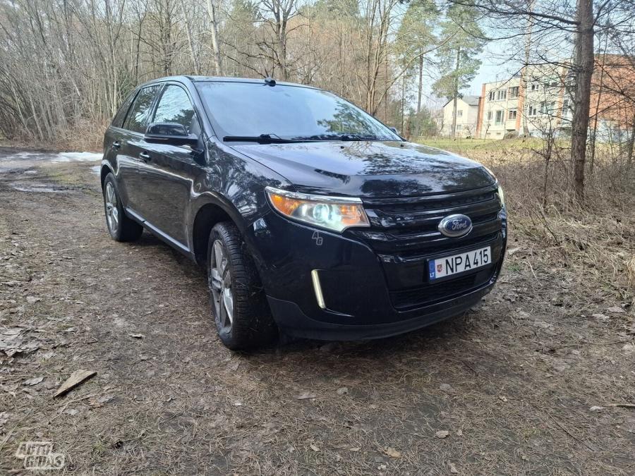 Black Ford Edge 2012 in Panevezys, with an engine capacity of 3.50 L and mileage of 308 thousand km for 6900 €, photo 4 on AUTOMOTO.COM.LV