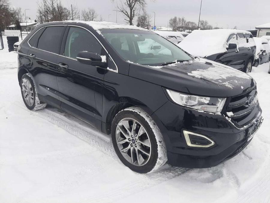 Black Ford Edge 2015 in Kaunas, with an engine capacity of 3.50 L and mileage of 200 thousand km for 11900 €, photo 9 on AUTOMOTO.COM.LV