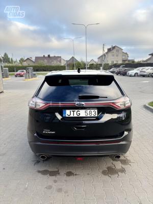 Black Ford Edge 2015 in Kretinga, with an engine capacity of 3.50 L and mileage of 168 thousand km for 9399 €, photo 8 on AUTOMOTO.COM.LV