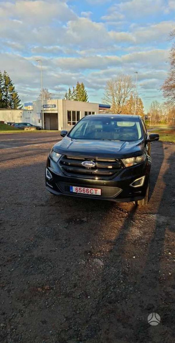 Black Ford Edge 2015 in Klaipeda, with an engine capacity of 2.72 L and mileage of 190 thousand km for 15000 €, photo 1 on AUTOMOTO.COM.LV