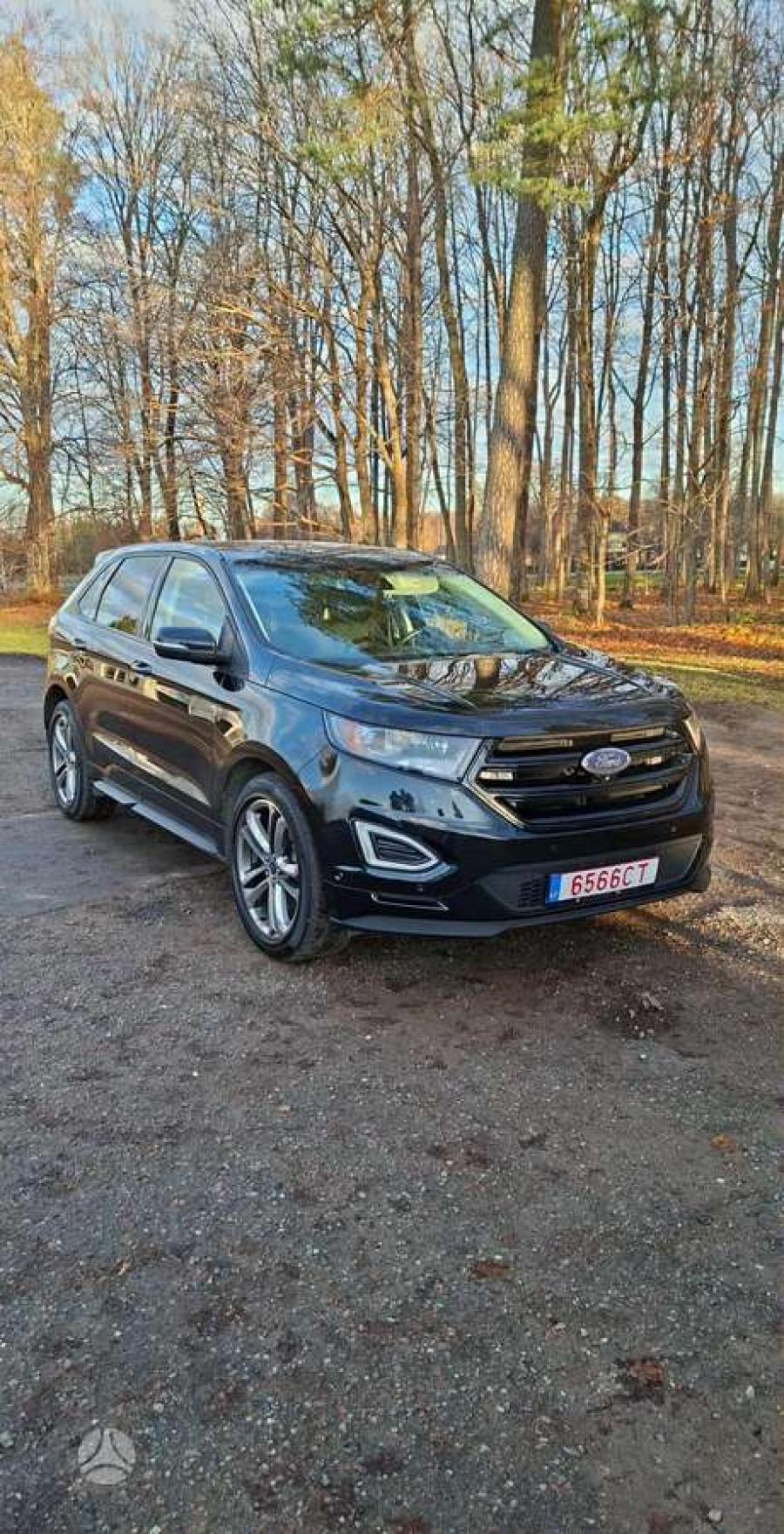 Melns Ford Edge 2015 Klaipėda, ar dzinēja tilpumu 2.72 L un nobraukumu 190 tūkst. km par 15000 €, foto 3 vietnē AUTOMOTO.COM.LV