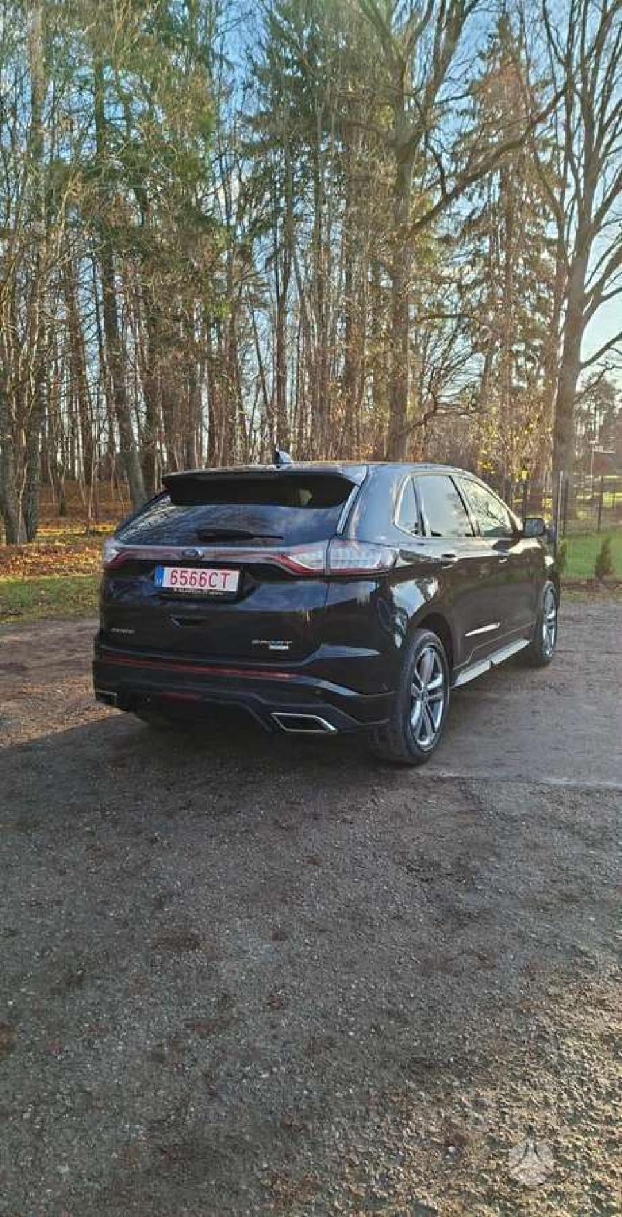 Melns Ford Edge 2015 Klaipėda, ar dzinēja tilpumu 2.72 L un nobraukumu 190 tūkst. km par 15000 €, foto 4 vietnē AUTOMOTO.COM.LV