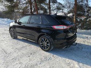 Black Ford Edge 2016 in Kretinga, with an engine capacity of 2.00 L and mileage of 210 thousand km for 14250 €, photo 2 on AUTOMOTO.COM.LV