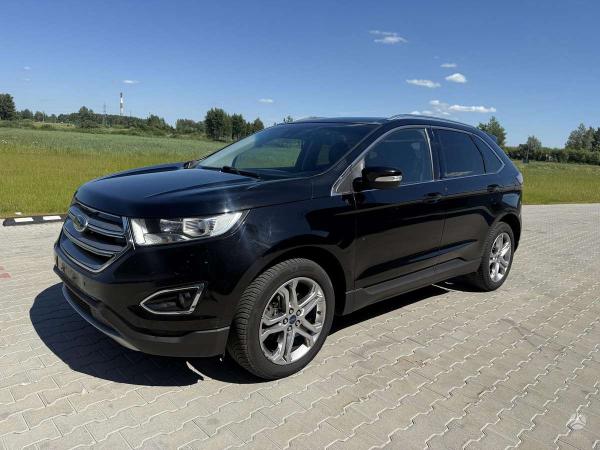 Black Ford Edge 2016 in Siauliai, with an engine capacity of 2.00 L and mileage of 290 thousand km for 7200 €, photo 1 on AUTOMOTO.COM.LV
