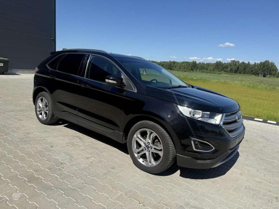 Melns Ford Edge 2016 Šauļi, ar dzinēja tilpumu 2.00 L un nobraukumu 290 tūkst. km par 7200 €, foto 3 vietnē AUTOMOTO.COM.LV