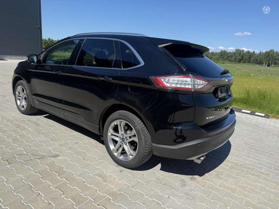 Melns Ford Edge 2016 Šauļi, ar dzinēja tilpumu 2.00 L un nobraukumu 290 tūkst. km par 7200 €, foto 6 vietnē AUTOMOTO.COM.LV