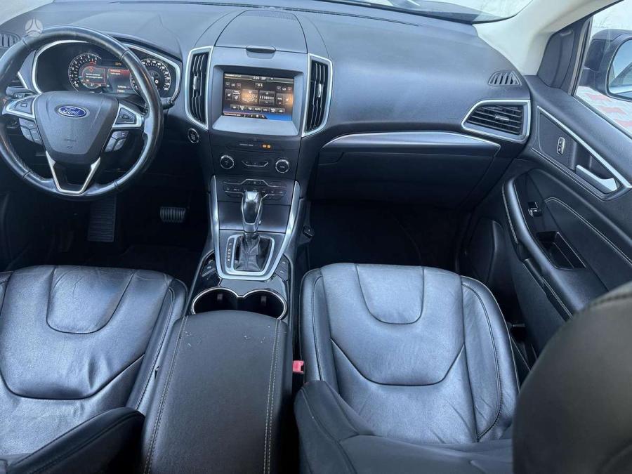 Melns Ford Edge 2016 Šauļi, ar dzinēja tilpumu 2.00 L un nobraukumu 290 tūkst. km par 7200 €, foto 14 vietnē AUTOMOTO.COM.LV