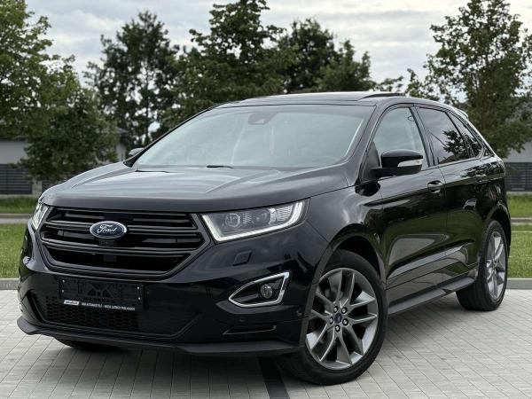 Black Ford Edge 2016 in Siauliai, with an engine capacity of 2.00 L and mileage of 249 thousand km for 16450 €, photo 2 on AUTOMOTO.COM.LV