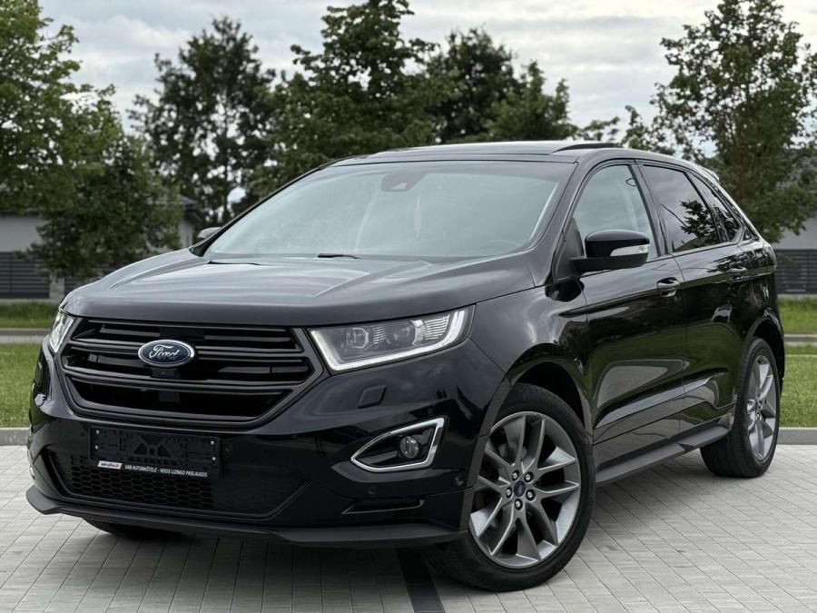 Black Ford Edge 2016 in Siauliai, with an engine capacity of 2.00 L and mileage of 249 thousand km for 16450 €, photo 3 on AUTOMOTO.COM.LV