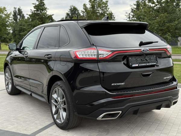 Black Ford Edge 2016 in Siauliai, with an engine capacity of 2.00 L and mileage of 249 thousand km for 16450 €, photo 9 on AUTOMOTO.COM.LV