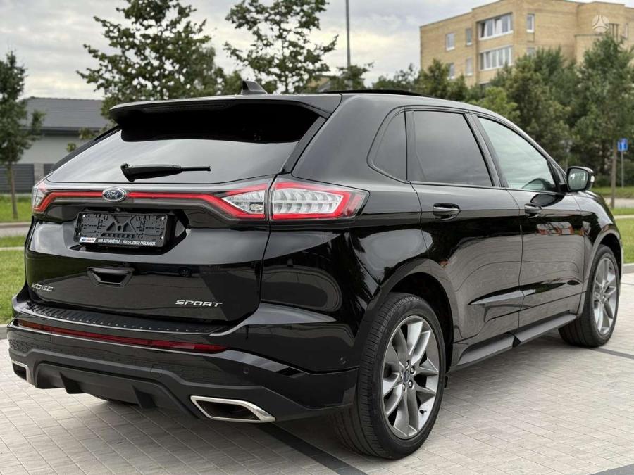 Black Ford Edge 2016 in Siauliai, with an engine capacity of 2.00 L and mileage of 249 thousand km for 16450 €, photo 11 on AUTOMOTO.COM.LV