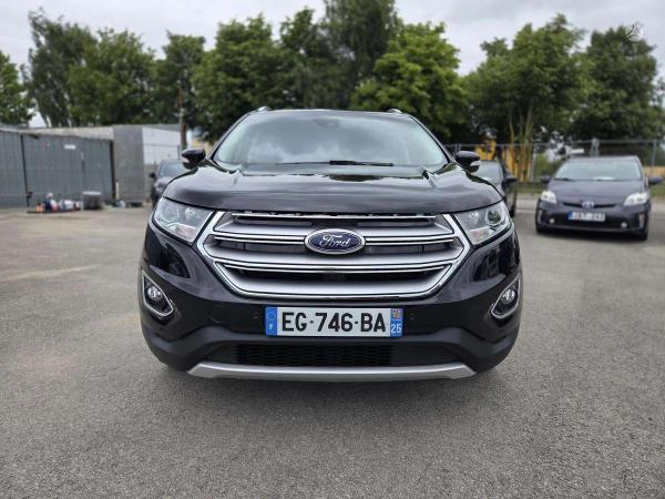 Black Ford Edge 2016 in Klaipeda, with an engine capacity of 2.00 L and mileage of 170 thousand km for 15400 €, photo 1 on AUTOMOTO.COM.LV