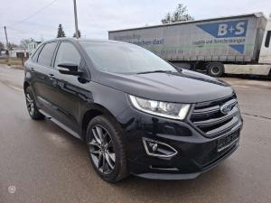 Black Ford Edge 2017 in Prienai, with an engine capacity of 2.00 L and mileage of 196 thousand km for 13300 €, photo 2 on AUTOMOTO.COM.LV