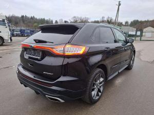 Black Ford Edge 2017 in Prienai, with an engine capacity of 2.00 L and mileage of 196 thousand km for 13300 €, photo 3 on AUTOMOTO.COM.LV