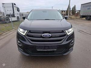 Black Ford Edge 2017 in Prienai, with an engine capacity of 2.00 L and mileage of 196 thousand km for 13300 €, photo 5 on AUTOMOTO.COM.LV