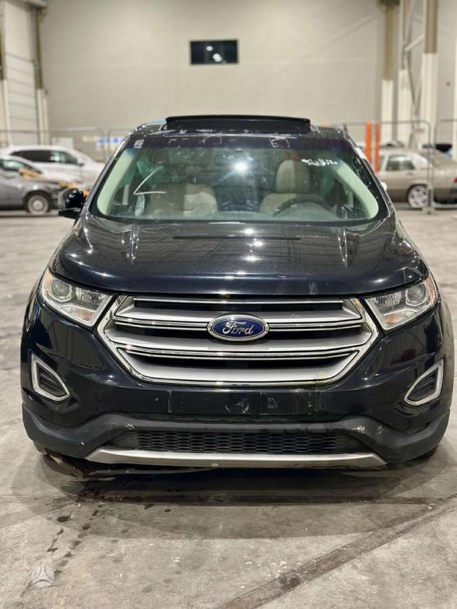 Black Ford Edge 2017 in Klaipeda, with an engine capacity of 2.00 L and mileage of 126 thousand km for 4000 €, photo 1 on AUTOMOTO.COM.LV