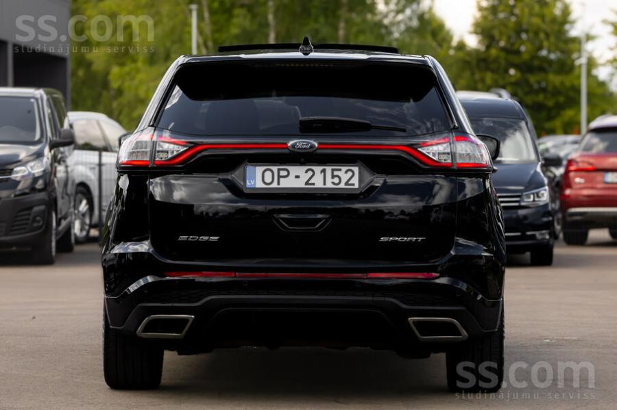 Melns Ford Edge 2017 Jelgava, ar dzinēja tilpumu 2.00 L un nobraukumu 0 tūkst. km par 15700 €, foto 5 vietnē AUTOMOTO.COM.LV