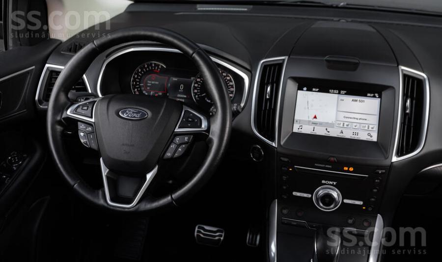 Melns Ford Edge 2017 Jelgava, ar dzinēja tilpumu 2.00 L un nobraukumu 0 tūkst. km par 15700 €, foto 14 vietnē AUTOMOTO.COM.LV