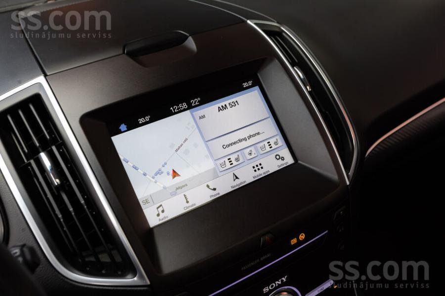 Melns Ford Edge 2017 Jelgava, ar dzinēja tilpumu 2.00 L un nobraukumu 0 tūkst. km par 15700 €, foto 24 vietnē AUTOMOTO.COM.LV