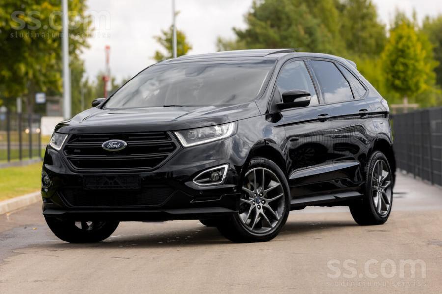 Melns Ford Edge 2017 Jelgava, ar dzinēja tilpumu 2.00 L un nobraukumu 0 tūkst. km par 15700 €, foto 1 vietnē AUTOMOTO.COM.LV