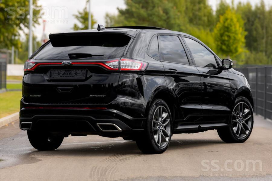 Melns Ford Edge 2017 Jelgava, ar dzinēja tilpumu 2.00 L un nobraukumu 0 tūkst. km par 15700 €, foto 5 vietnē AUTOMOTO.COM.LV