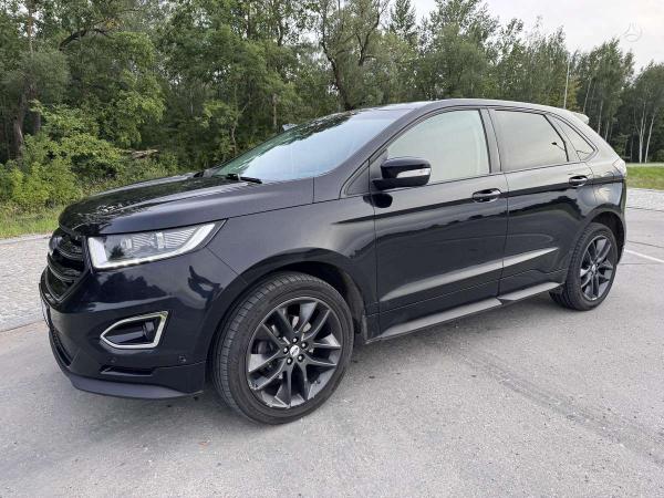 Black Ford Edge 2017 in Panevezys, with an engine capacity of 2.00 L and mileage of 212 thousand km for 14500 €, photo 6 on AUTOMOTO.COM.LV